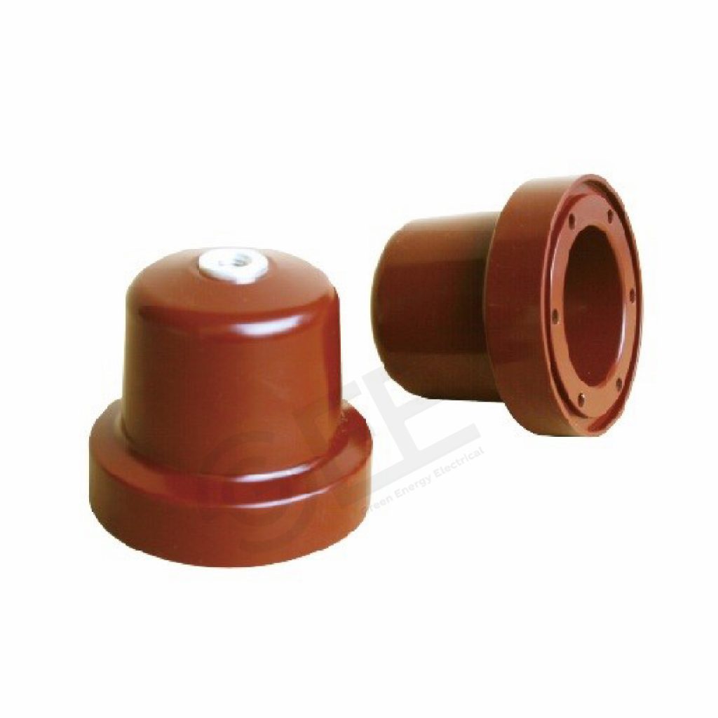 Epoxy Resin BusBar Insulating Bushing High Voltage Copper Support Inner ...