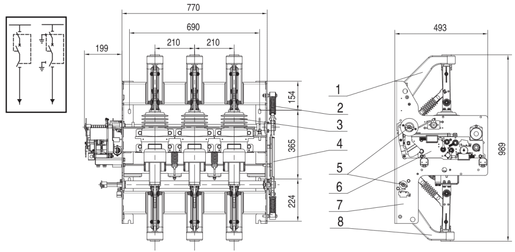 Sealed vacuum circuit breaker VXJ-12 - Green Energy Electrical Industry ...